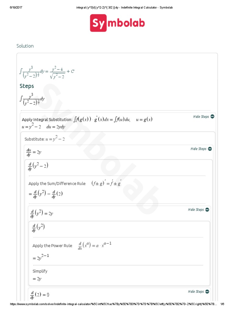 15 - Symbolab | Integral | Physics & Mathematics