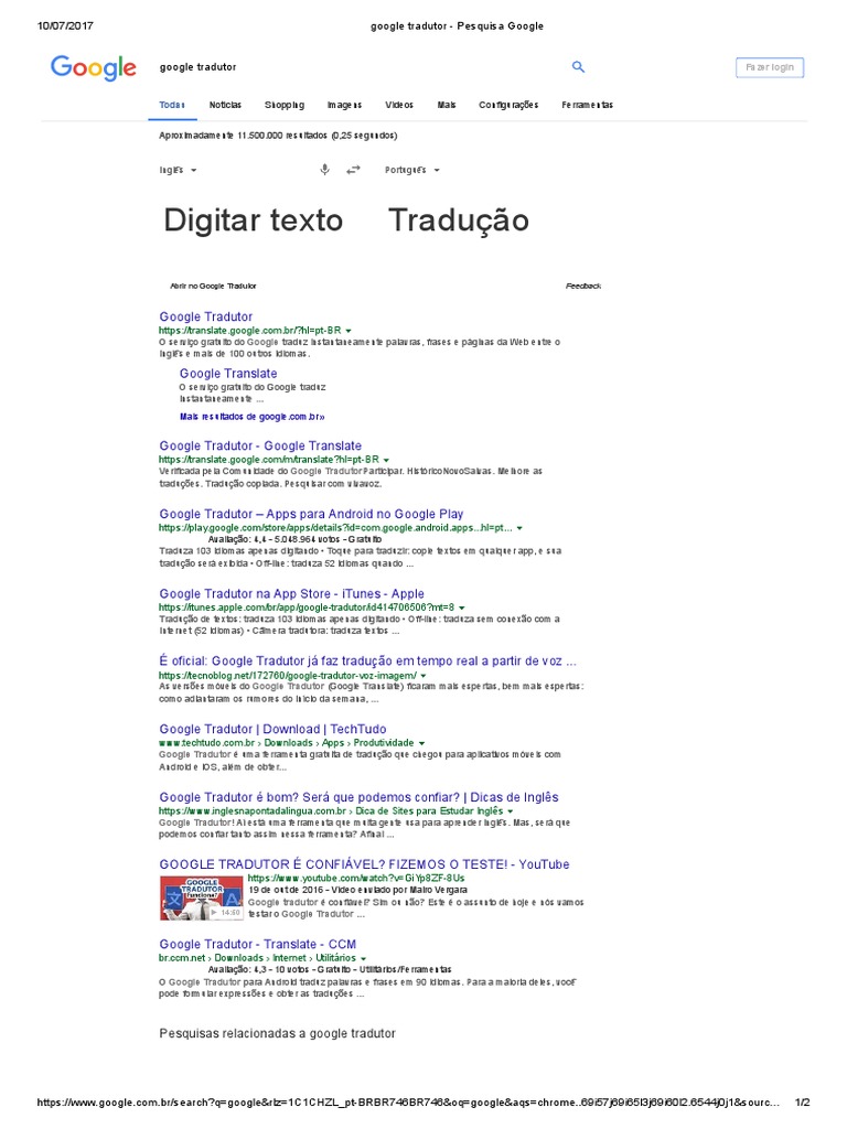 Google Tradutor: Guia de Uso e Recursos | PDF | Google | Aplicativo ...