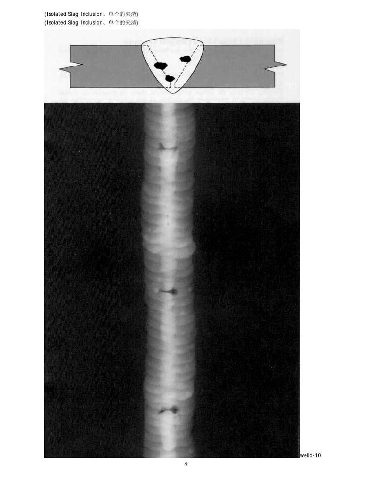 Isolated Slag Inclusion