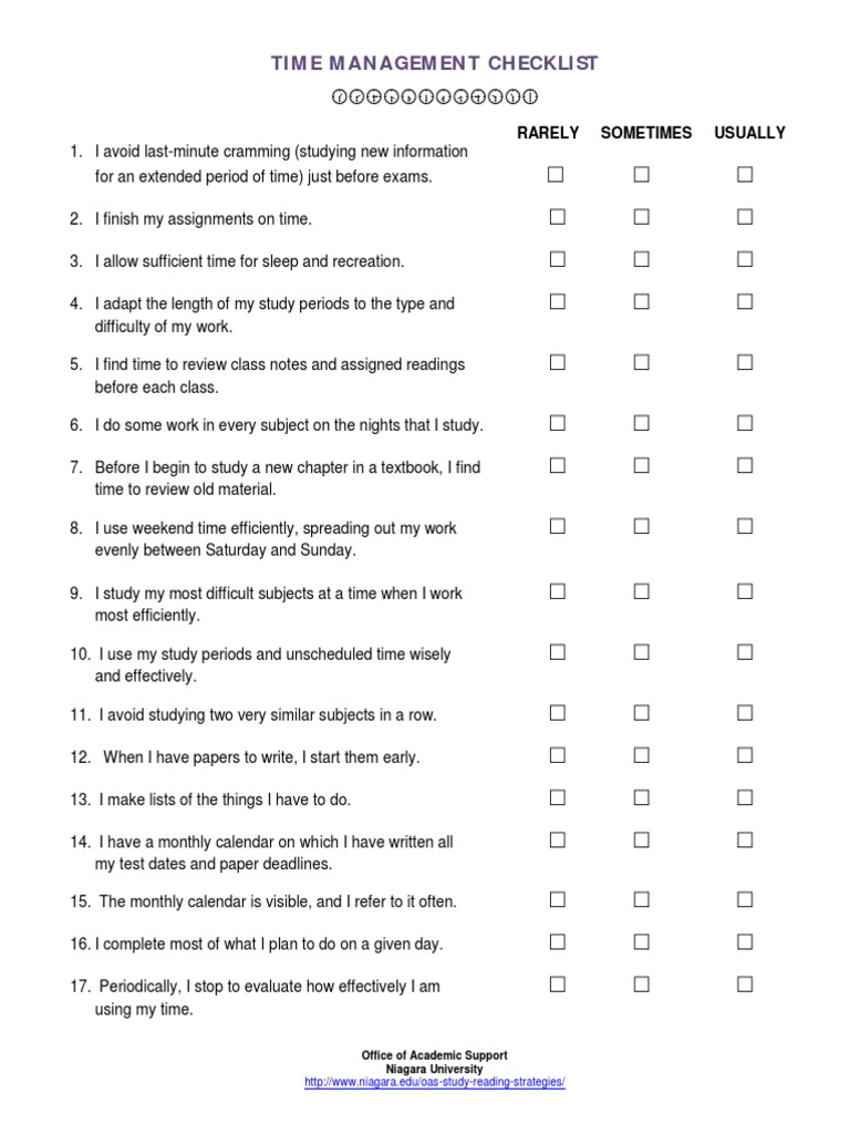 Student Time Management Guide | PDF | Cognition