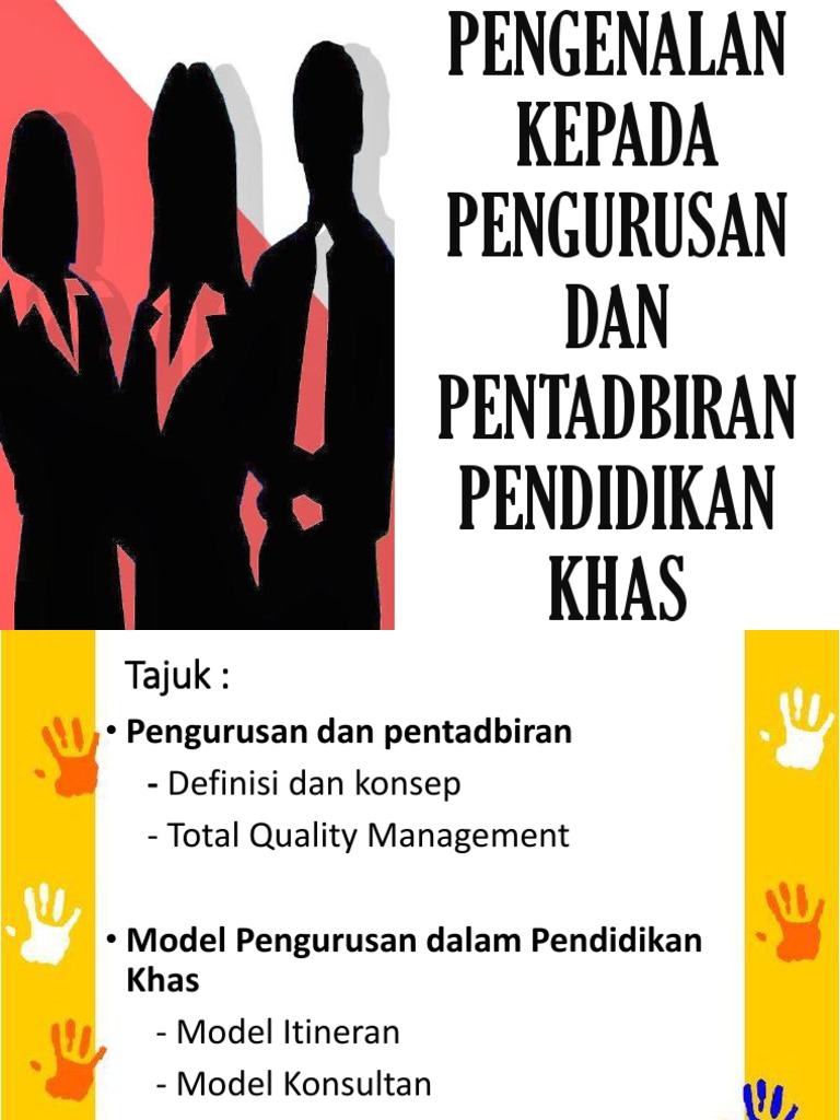 Npengenalan Kepada Pengurusan Dan Pentadbiran Pendidikan Khas | PDF