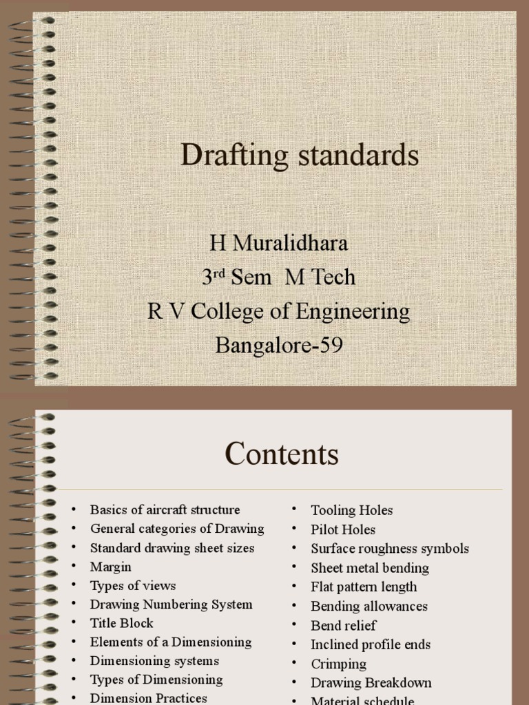 Engineering Drawing Essentials | PDF | Rivet | Fuselage