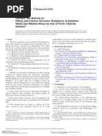 Astm G28-22 | PDF | Corrosion | Stainless Steel
