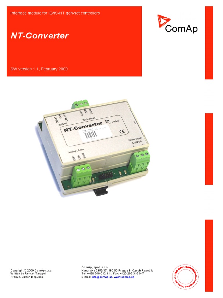 NT Converter 1.1 | PDF | Power Supply | Telecommunications