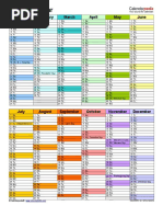 2024 U.S. Natural Gas Trading Calendar | PDF | Public Holiday | Holidays