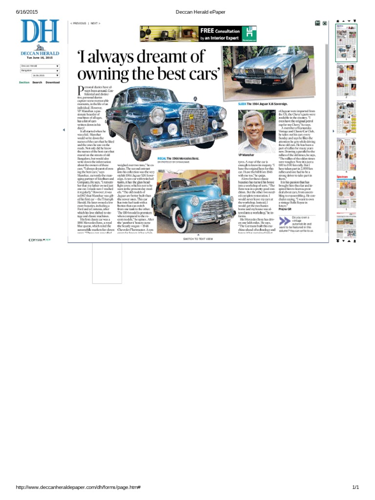 Deccan Herald Epaper Pdf
