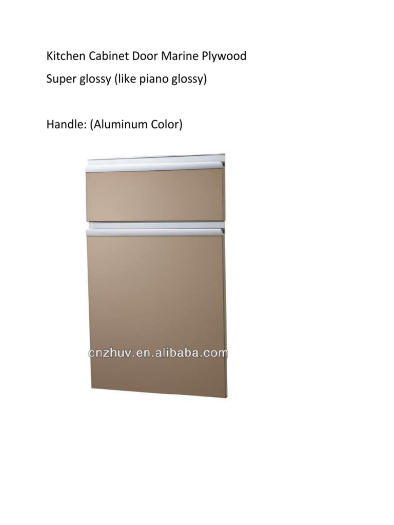 Kitchen Cabinet For Quotation | PDF