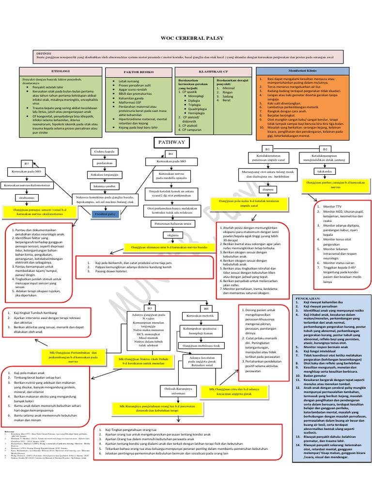 WOC Spider Web Cerebral Palsy | PDF