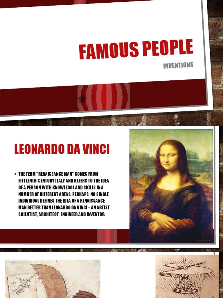Famous People | PDF