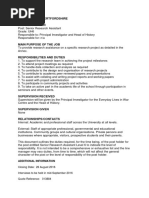 HEW Levels for Research Staff Positions | PDF | Academic Certificate ...