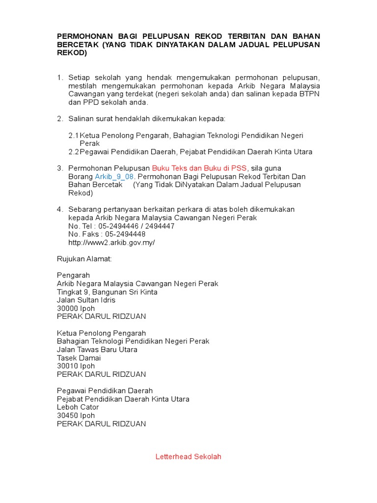 Pelupusan Buku | PDF