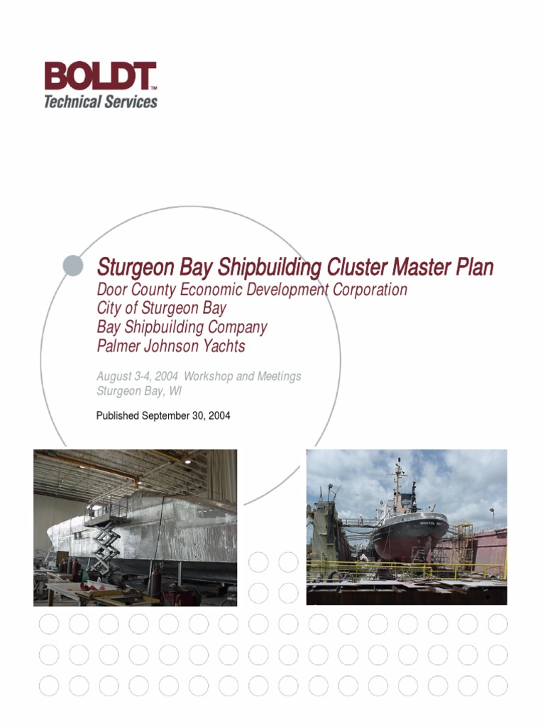 Shipbuilding Cluster Master Plan | PDF | Shipbuilding | Ships