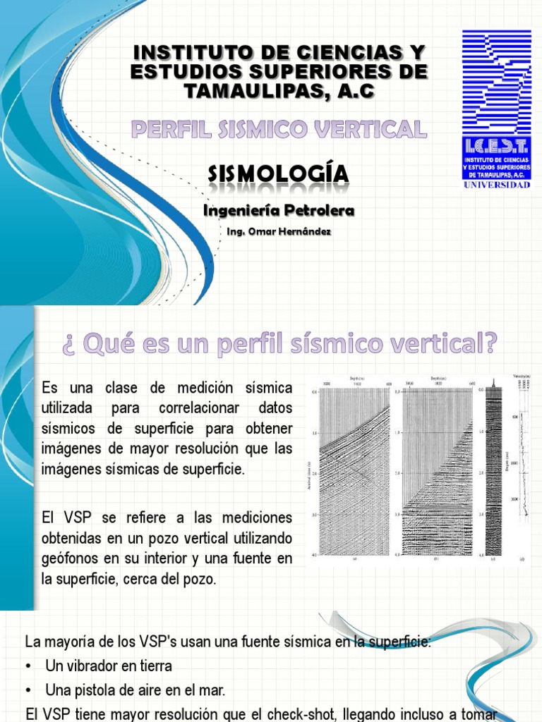 Perfil Sismico Vertical PSV | PDF | Física Aplicada e ...