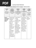 Internships Work Plan Template | PDF | Computing | Social Psychology