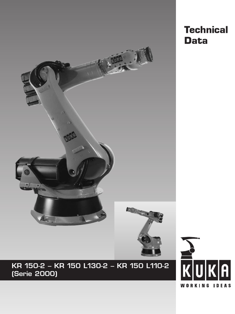 KR 150-2 – KR 150 L130-2 – KR 150 L110-2 Technical Specifications and ...