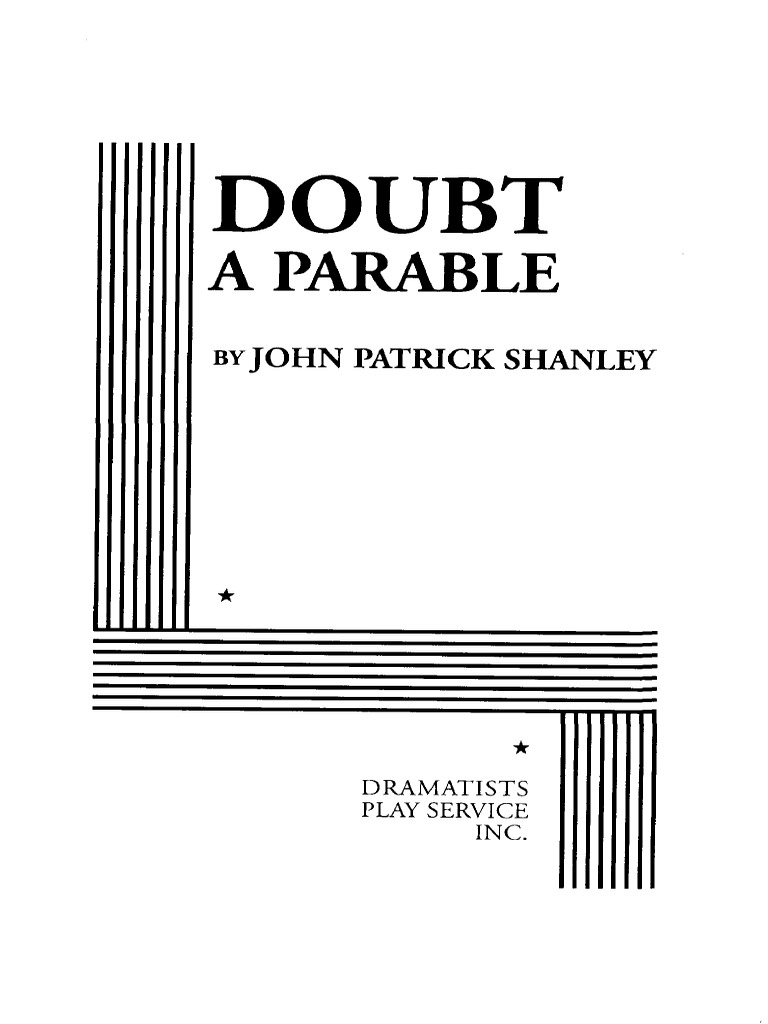 Doubt A Parable PDF | PDF