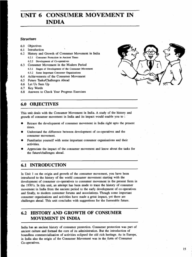 Consumer Movement in India | PDF | Cooperative | Economies