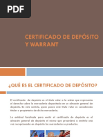 Modelo de Warrant | PDF | Business