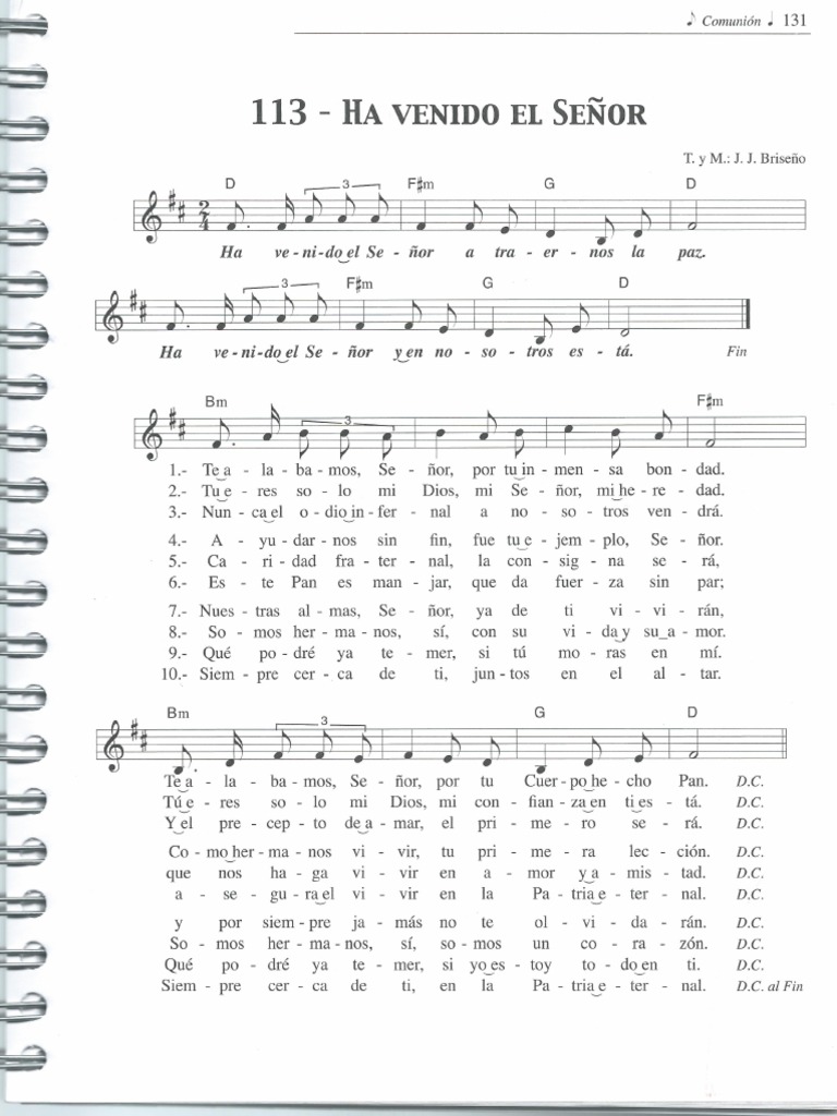 Ha Venido El Señor | PDF
