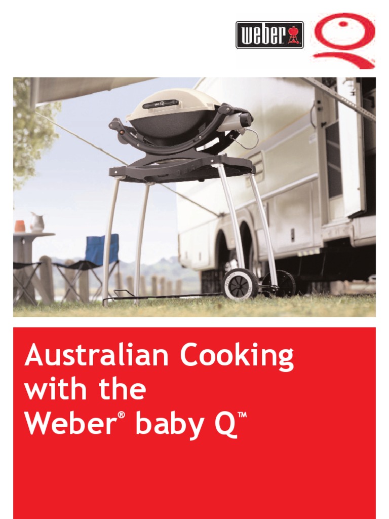 Australian Cooking With The Weber Baby Q | PDF | Roasting | Barbecue