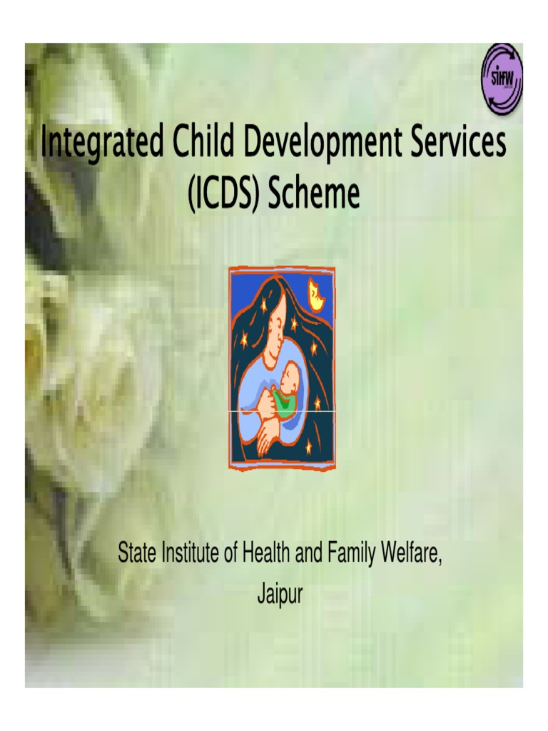Integrated Child Development Scheme (ICDS) | Childhood | Human Development