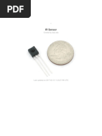 IR Proximity Sensor Datasheet | PDF | Infrared | Arduino