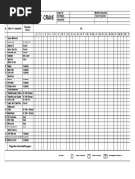 CNC Daily Maintenance Checklist | PDF