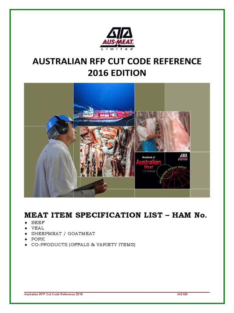 RFP Cut Code HAM Reference - Current Edition | Download Free PDF ...