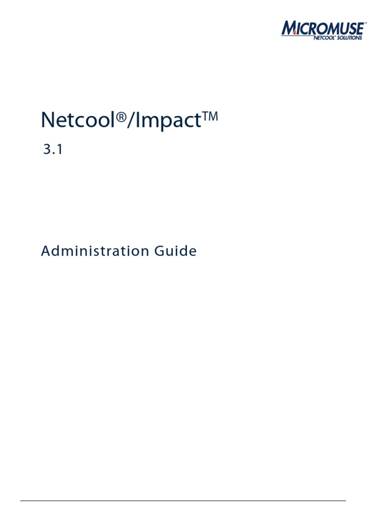 Netcool®/Impact: Frontmatter - FM December 15, 2004 | PDF | Copyright | Microsoft