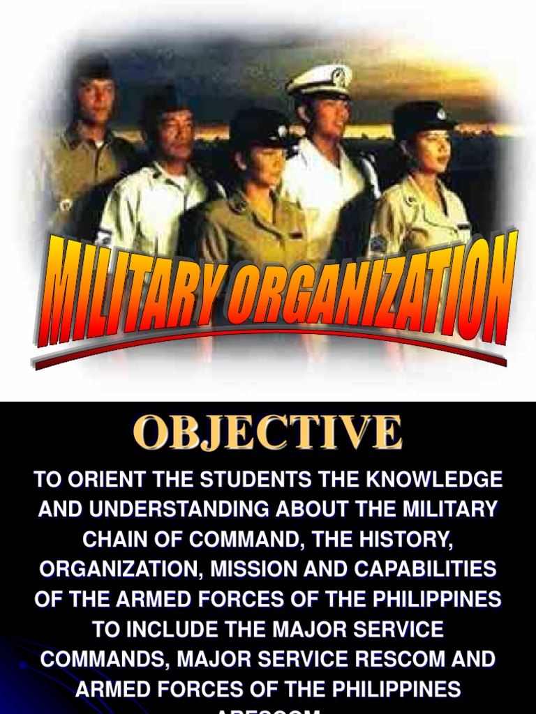 Military Organization | PDF | United States Army | Military