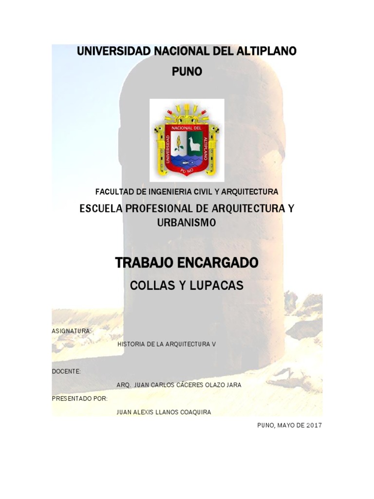 Collas y Lupacas | PDF | Arqueología | Personas