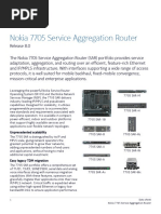 Nokia 7250 IXR-R6 Data Sheet | PDF | Multiprotocol Label Switching ...