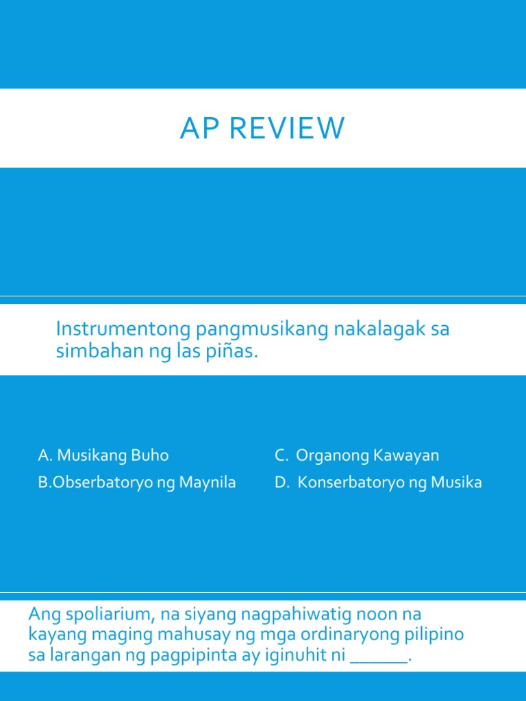 Ap Review | PDF