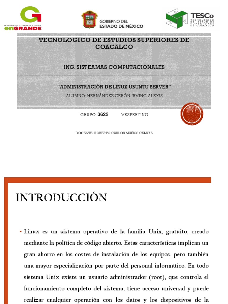 Administracion Ubuntu Server | PDF | Ubuntu (sistema operativo ...