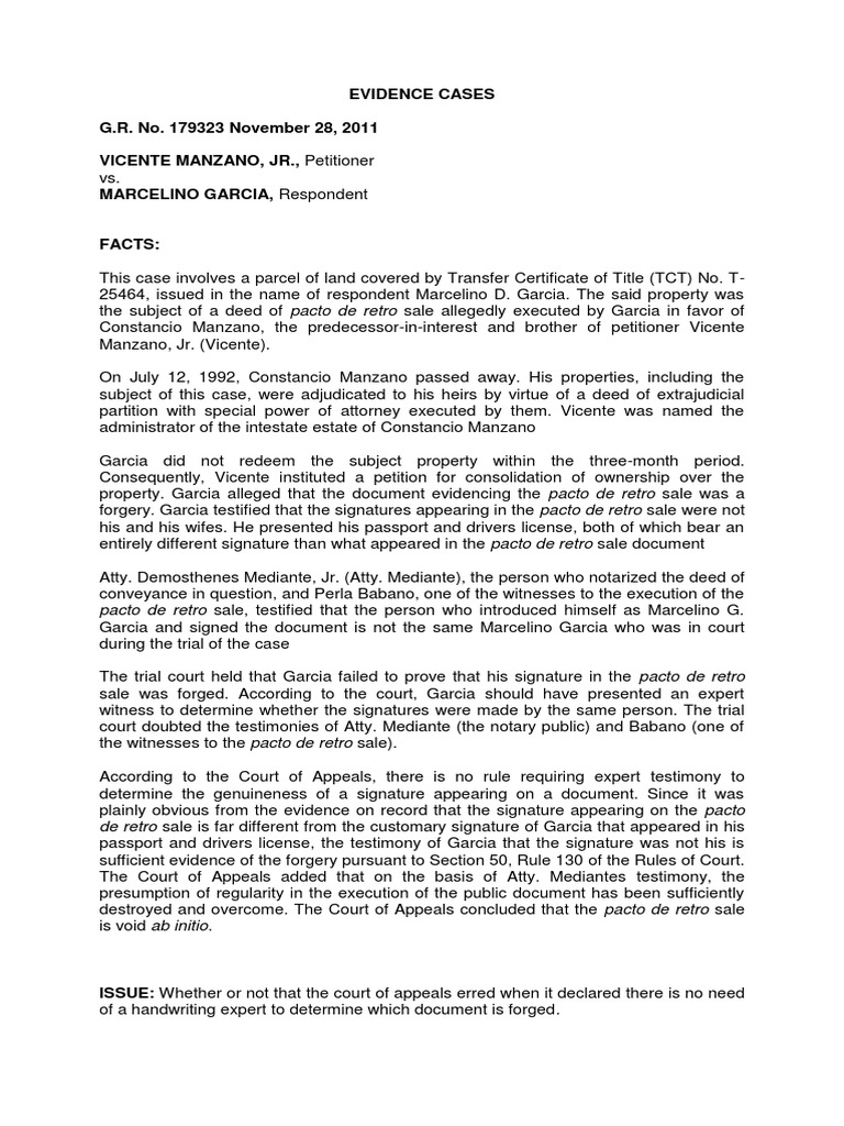 Evidence Cases | Download Free PDF | Expert Witness | Evidence (Law)