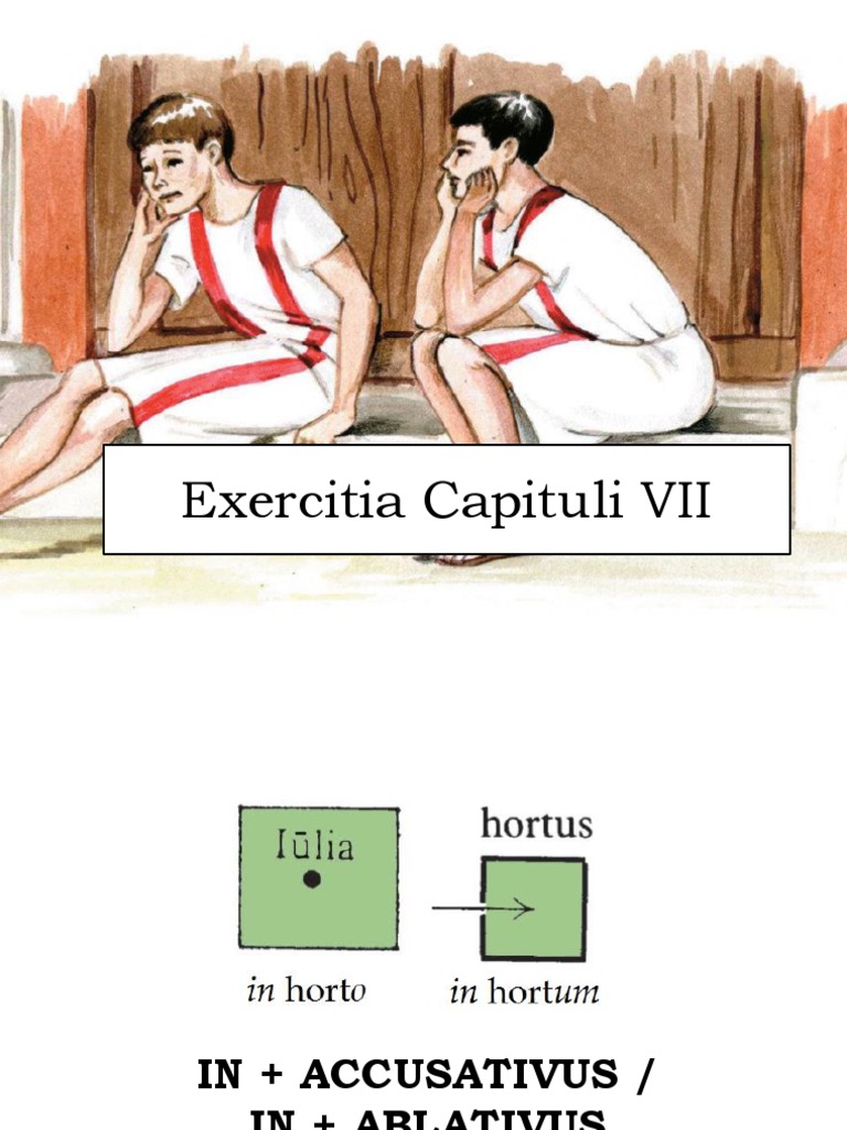 Exercitia Capituli VII | PDF