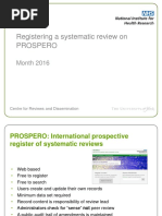 PROSPERO: An International Register of Systematic Review Protocols ...