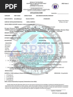 CHED TDP Application Form PDF | PDF | Justice | Crime & Violence