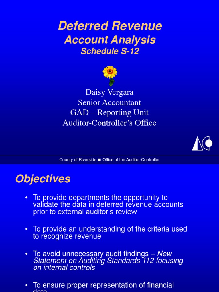 Deferred Revenue Year-End Presentation May 2008 | PDF | Debits And ...