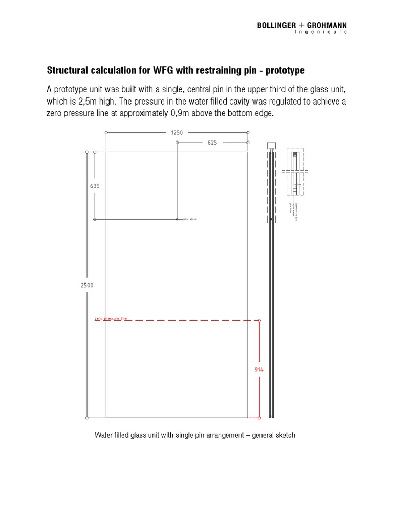 Structural Calc WFG-prototype | PDF | Vacuum | Stress (Mechanics)