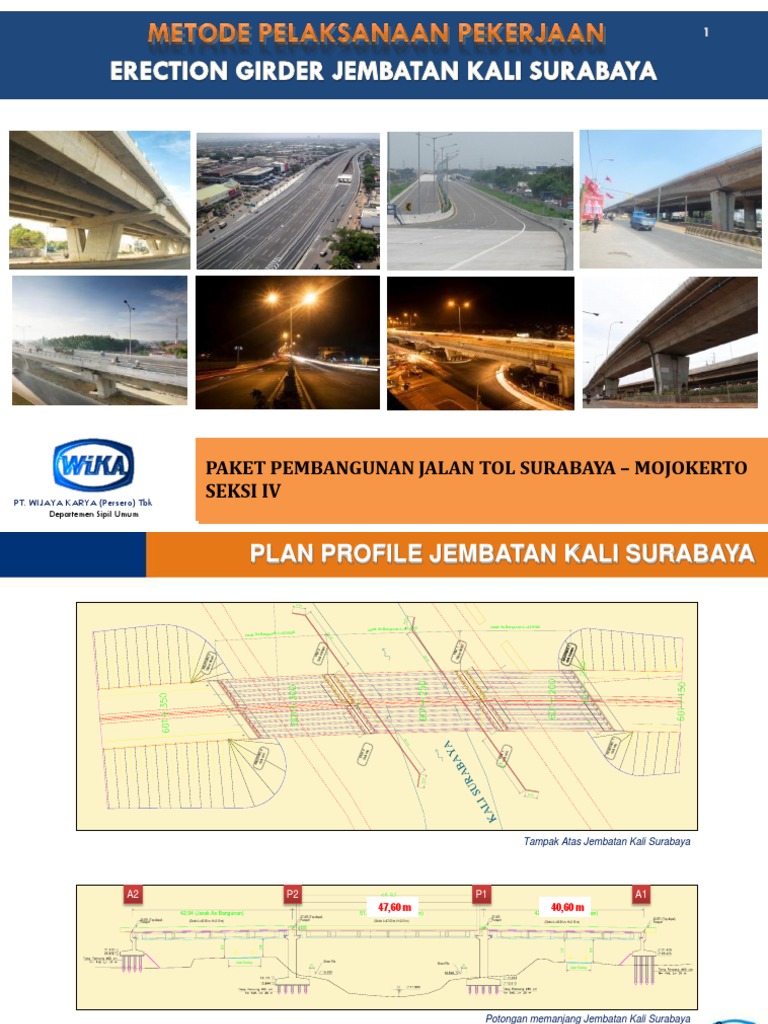Metode Kerja Erection Girder Stressing Di Atas-Alt (Dongkrak) | PDF | Machines | Civil Engineering