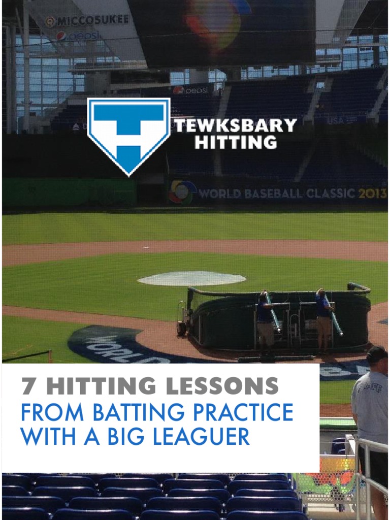 7 Hitting Lessons Tewksbary Hitting | Download Free PDF | Sports | Leisure