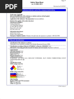 MB175 Markem Imaje MSDS | PDF | Toxicity | Dangerous Goods