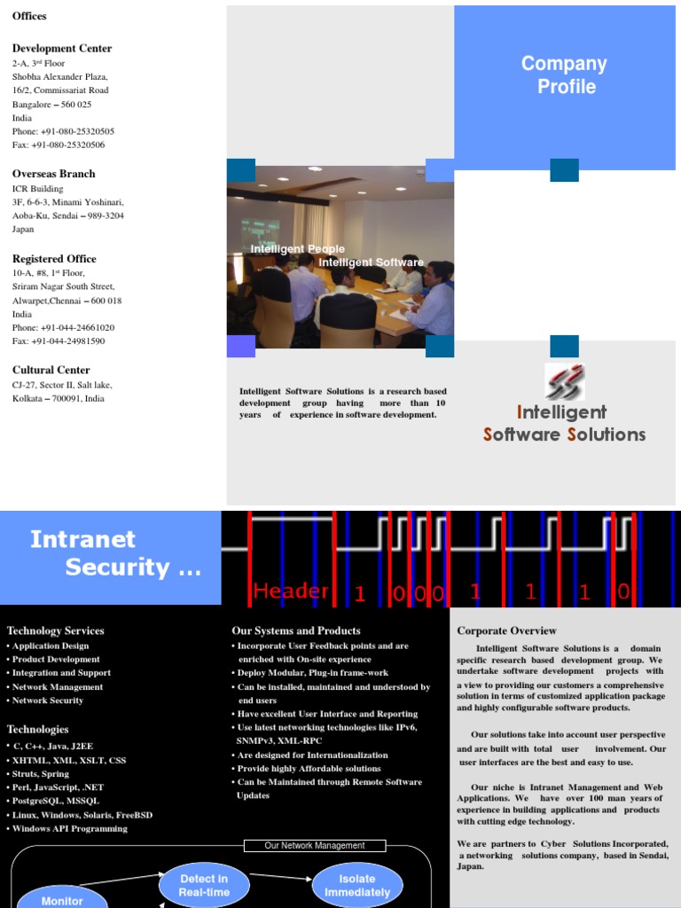 Company Profile | PDF | Application Programming Interface | Application ...