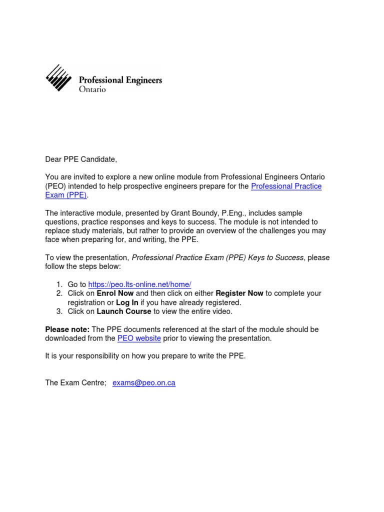 Ppe Module Instructions | PDF | Computers