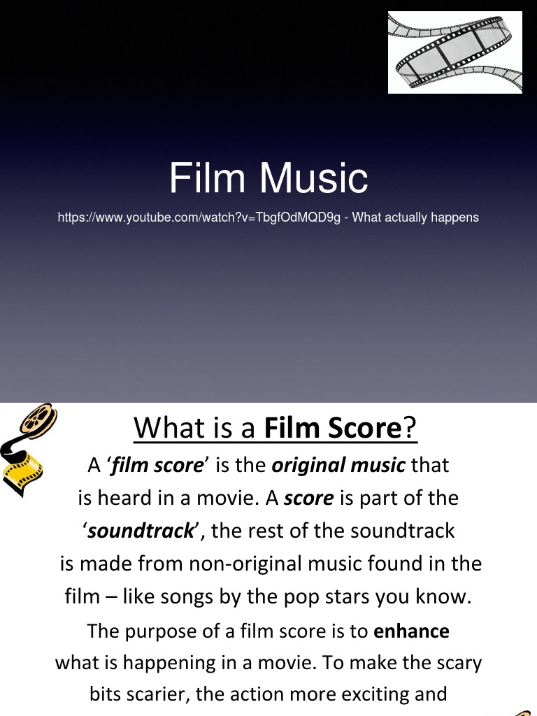Understanding Film Scores and Soundtracks | PDF | Film Score | Leisure