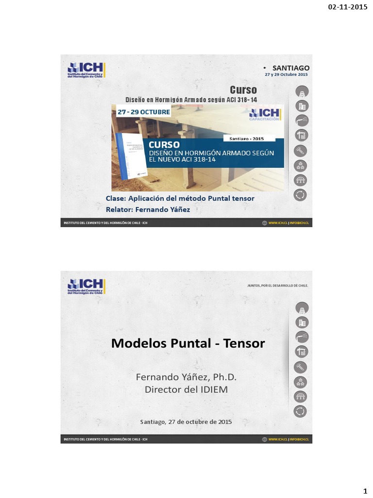 Diseño de Modelos Puntal-Tensor ACI 318-14 | PDF | Ingeniería ...