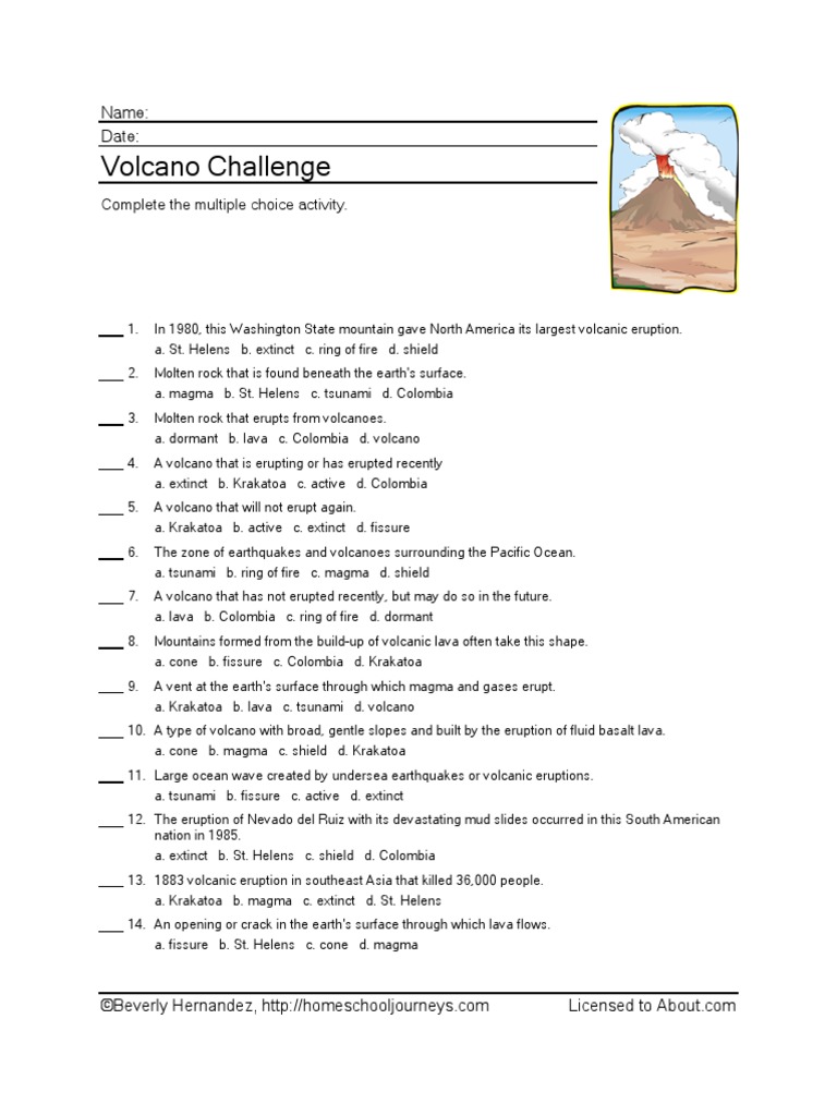 Volcano Choice | PDF