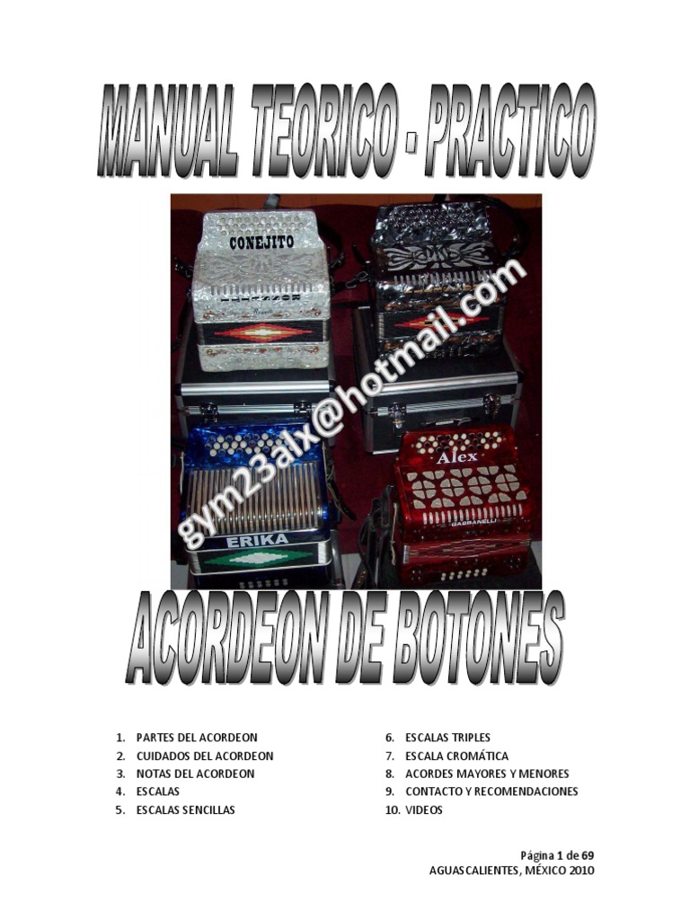 Manual para Acordeon de Botones 2015 PDF | PDF | Acordeón ...
