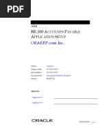 BR100 Application Setup Document | PDF | Areas Of Computer Science | Software Engineering